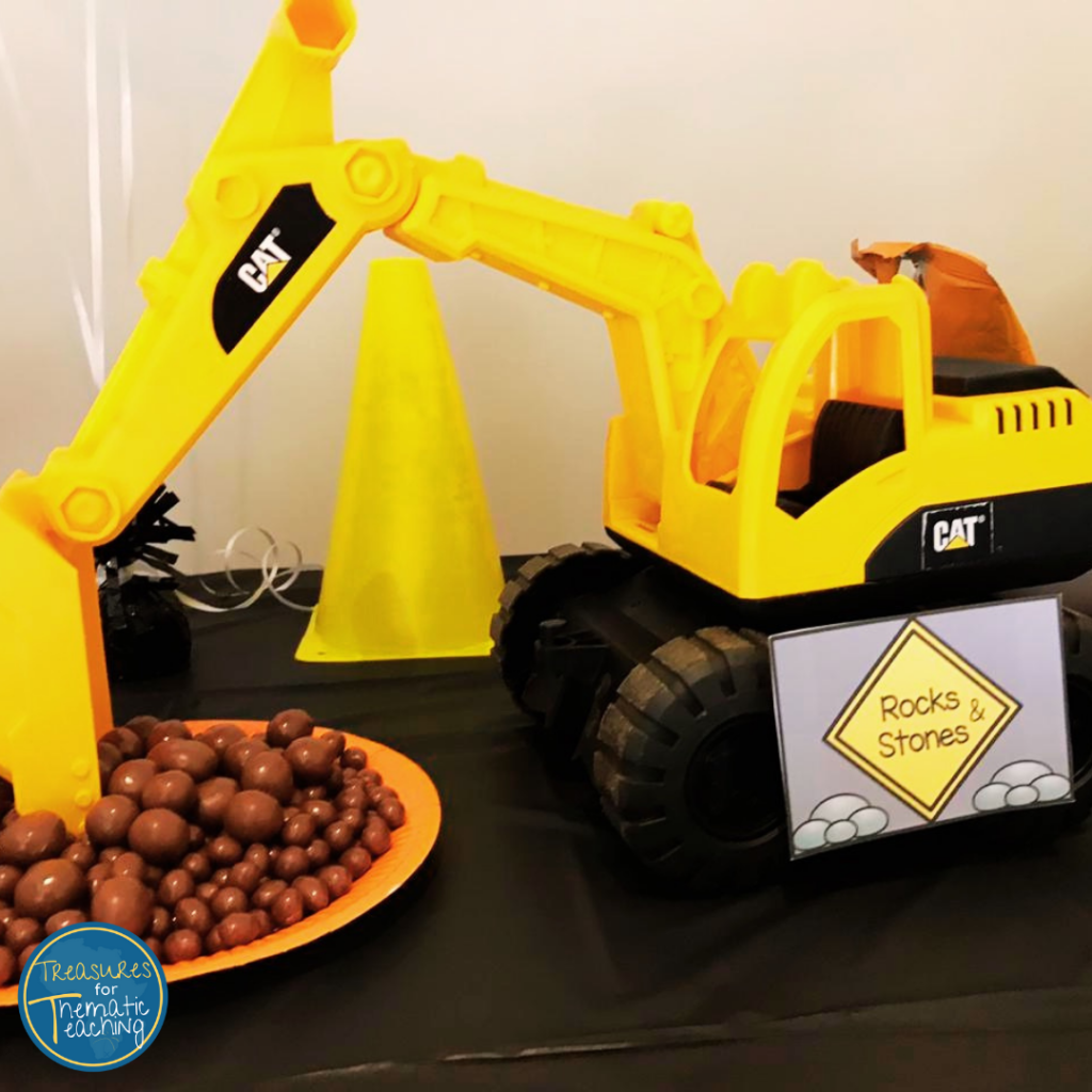 Construction Themed Birthday Party - Treasures for Thematic Teaching